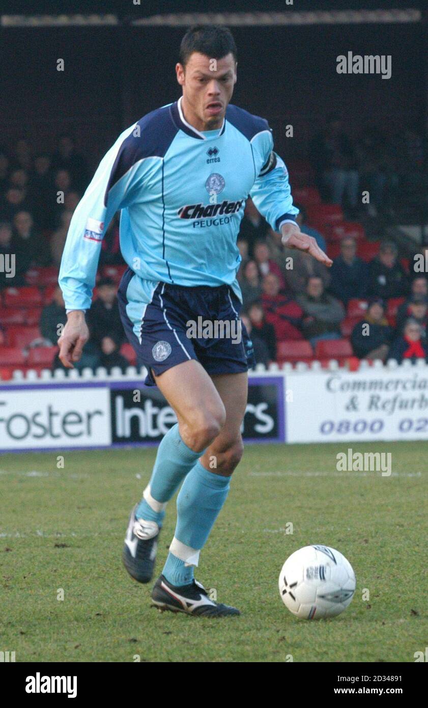 Aldershot Town captain Steve Watson Stock Photo - Alamy
