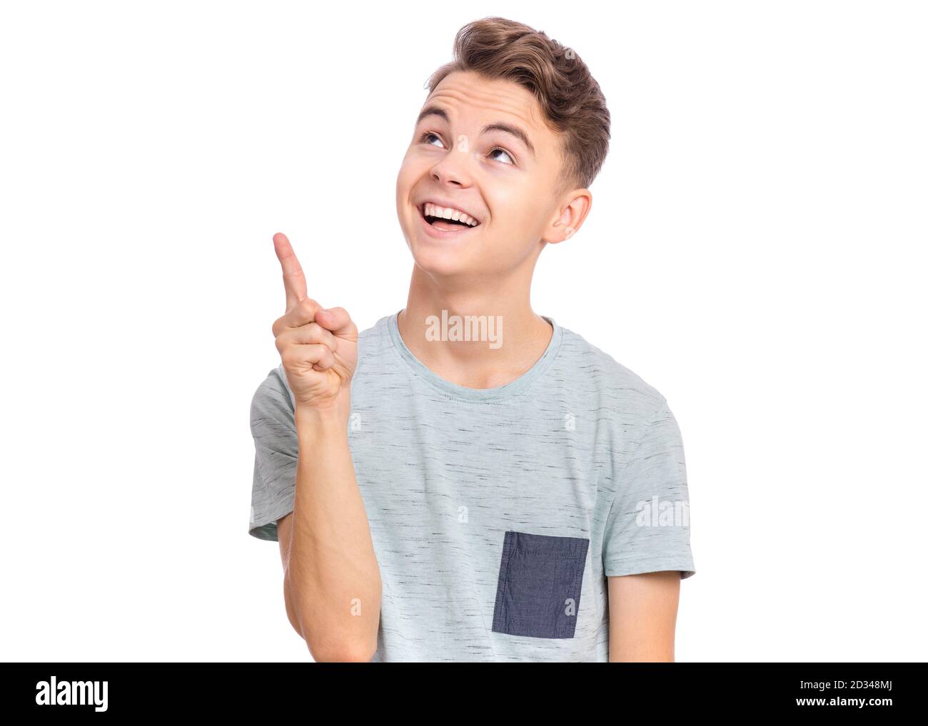 Cute teen boy hi-res stock photography and images - Alamy