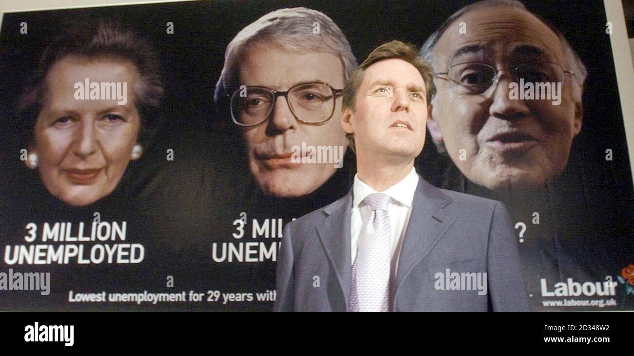 Alan Milburn M.P. Labour's General Election Co-ordinator unveils his ...