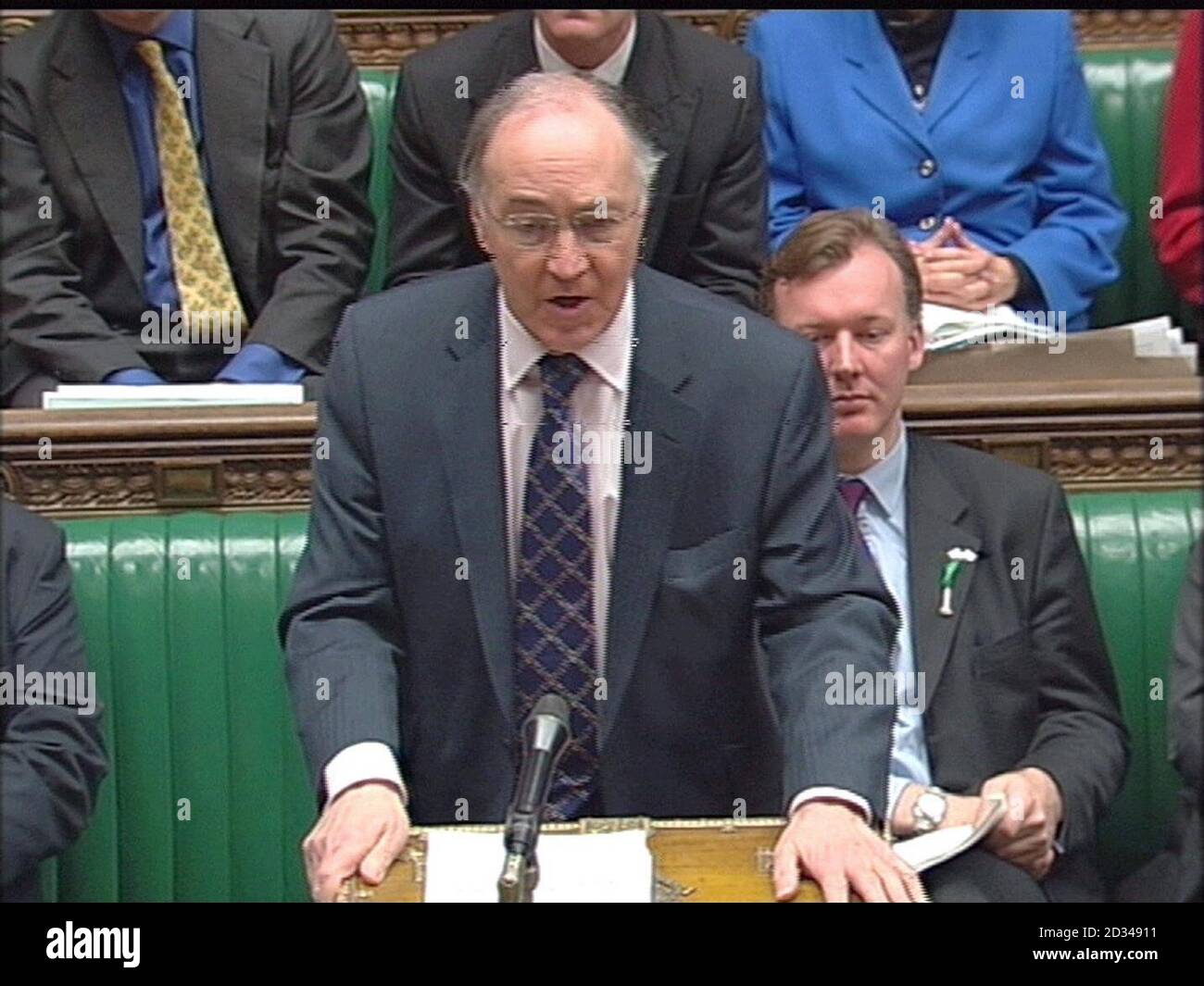 Michael howard the leader of the conservative party hi-res stock ...