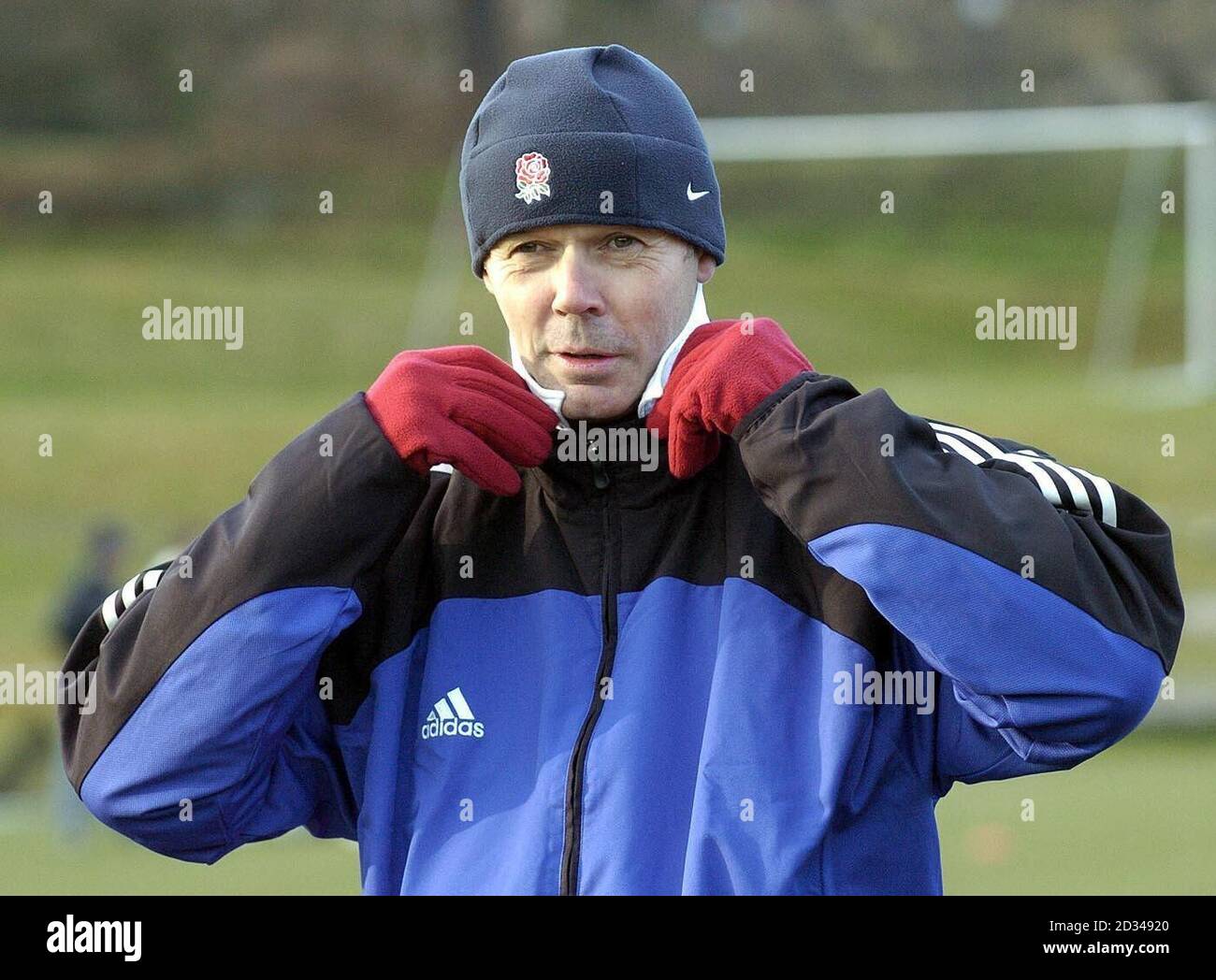 North head coach, Sir Clive Woodward Stock Photo - Alamy