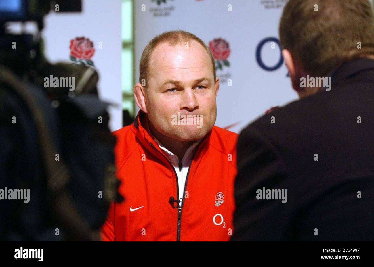 England coach Andy Robinson Stock Photo - Alamy