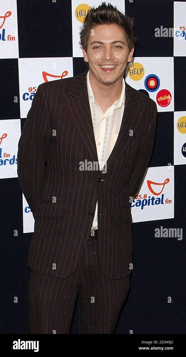 Singer Tyler James Stock Photo - Alamy