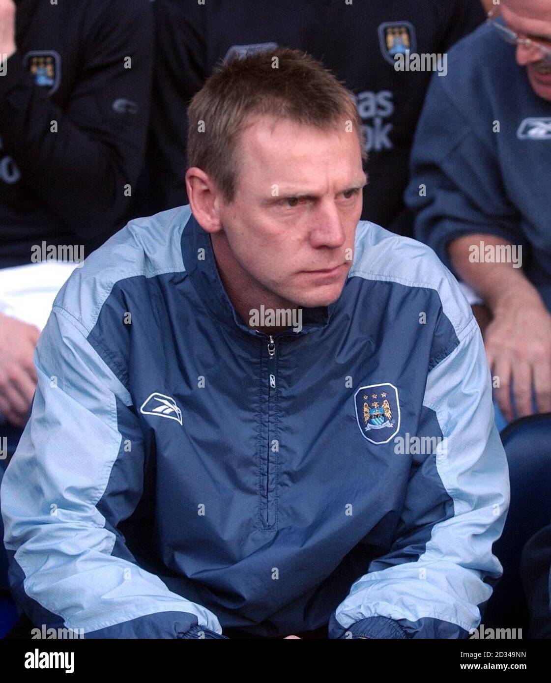 New Manchester City manager Stuart Pearce Stock Photo - Alamy