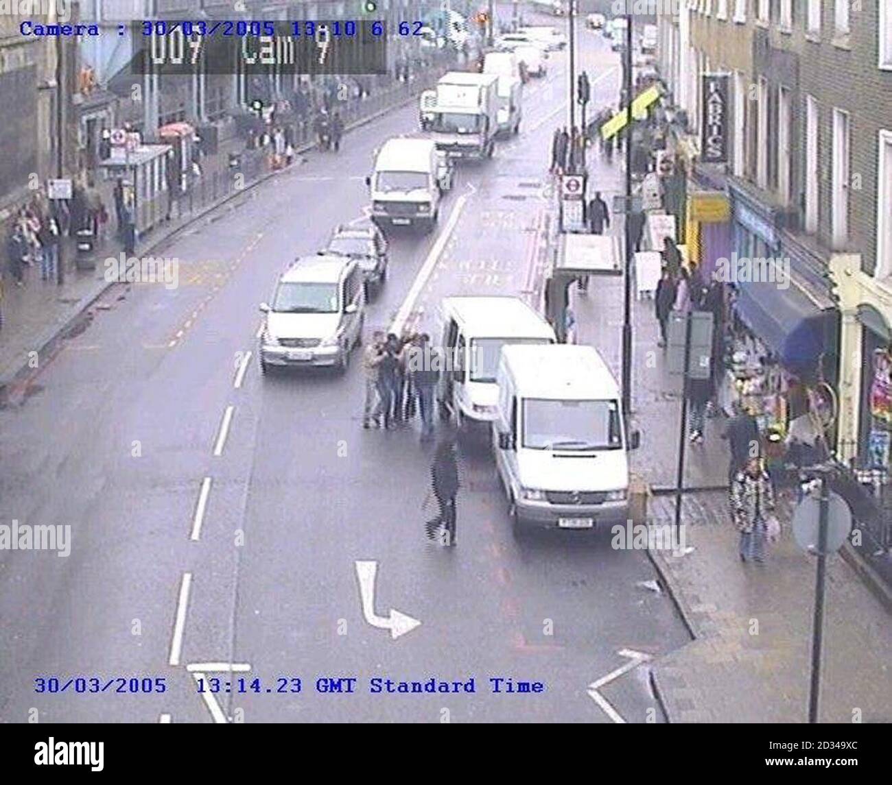 Cctv london bus stop hi-res stock photography and images - Alamy