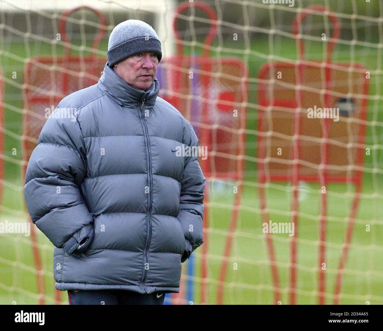 Manager Sir Alex Ferguson Stock Photo - Alamy