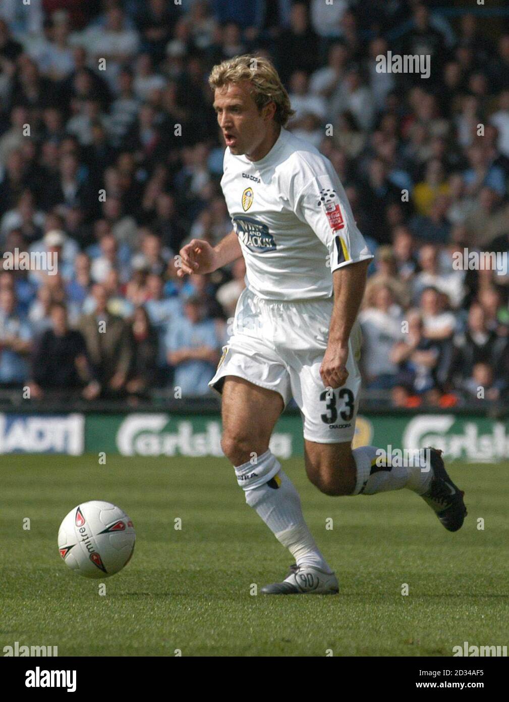 Leeds United's Michael Gray Stock Photo - Alamy