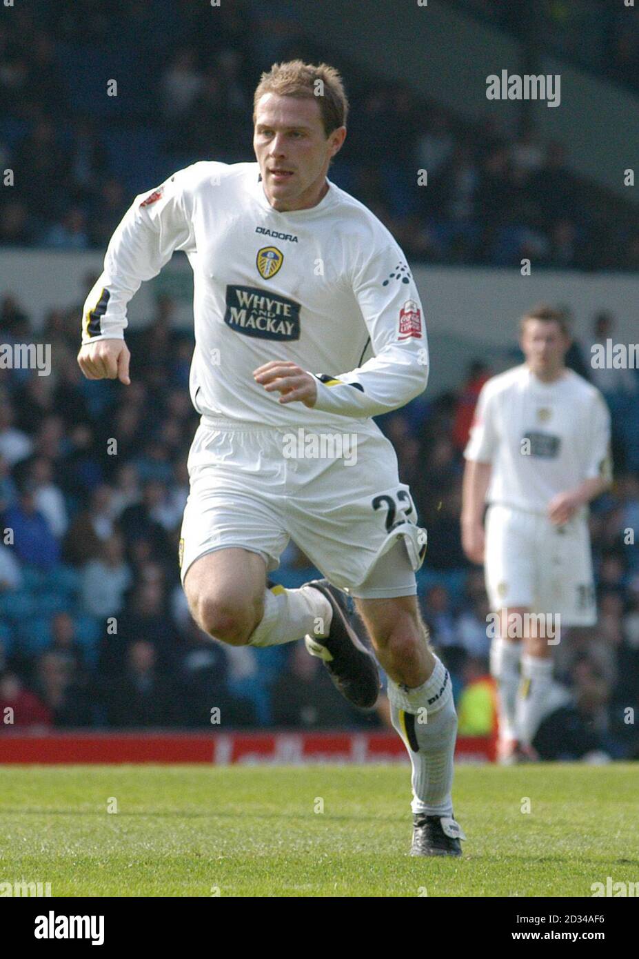 Leeds United's Ian Moore Stock Photo - Alamy