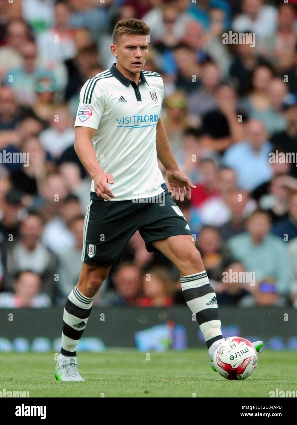 Fulham's Shaun Hutchinson Stock Photo - Alamy