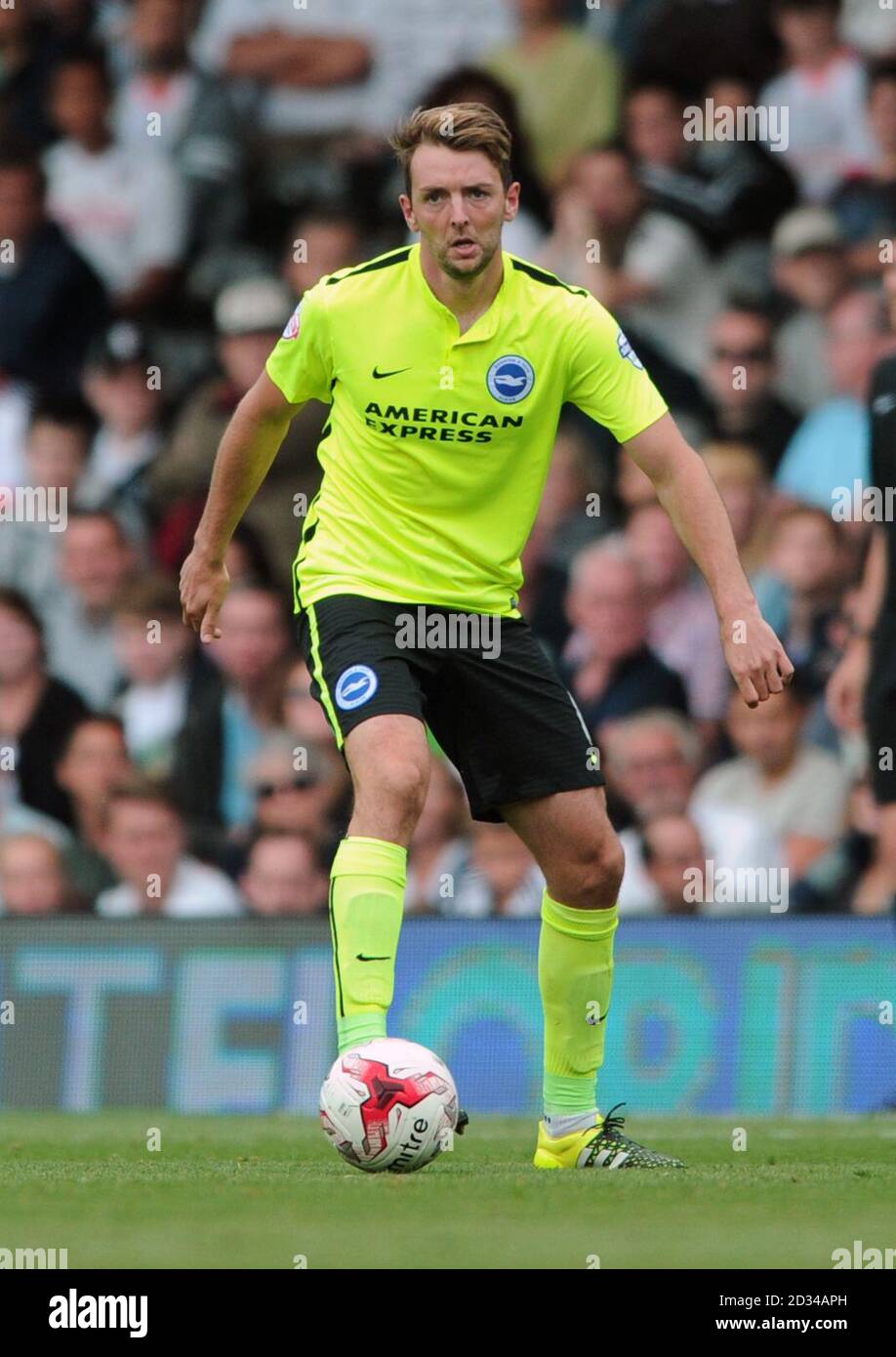 Brighton and Hove Albion's Dale Stephens Stock Photo - Alamy