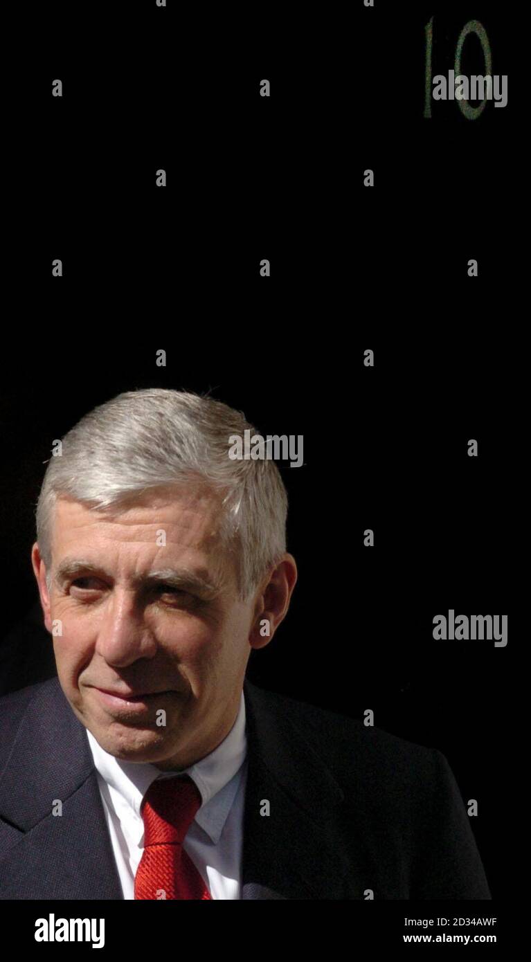 Foreign Secretary Jack Staw Stock Photo - Alamy