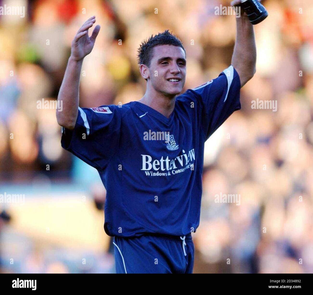 Southend's Nicky Nicolau celebrates at the final whisle after defeating ...