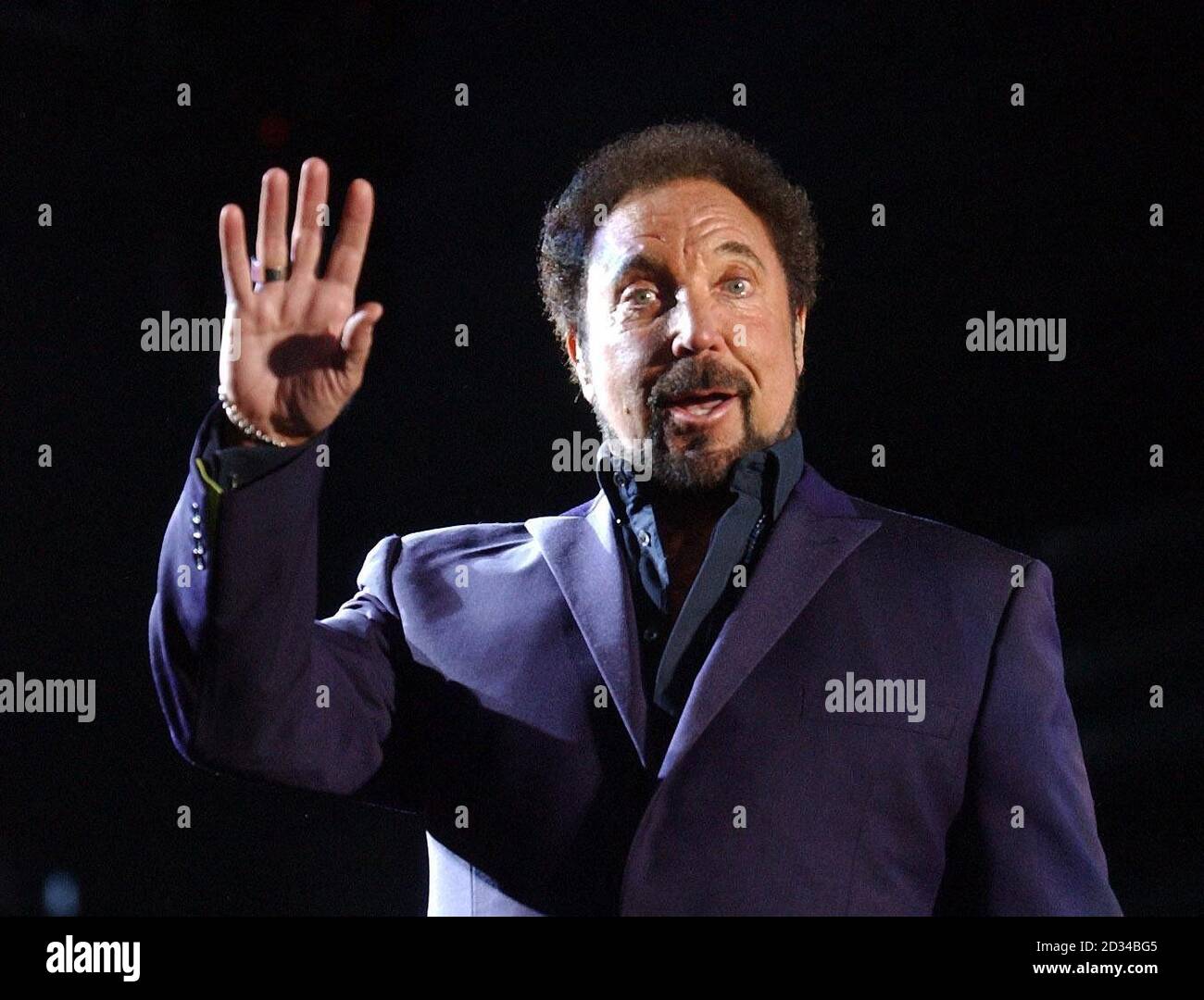 Tom Jones in concert. The Singer returned to the green, green, grass of ...