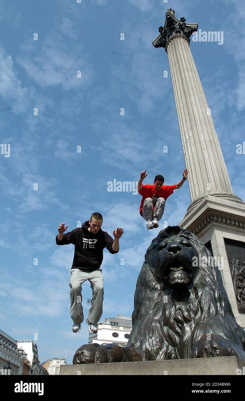 Freerunners ben milner hi-res stock photography and images - Alamy