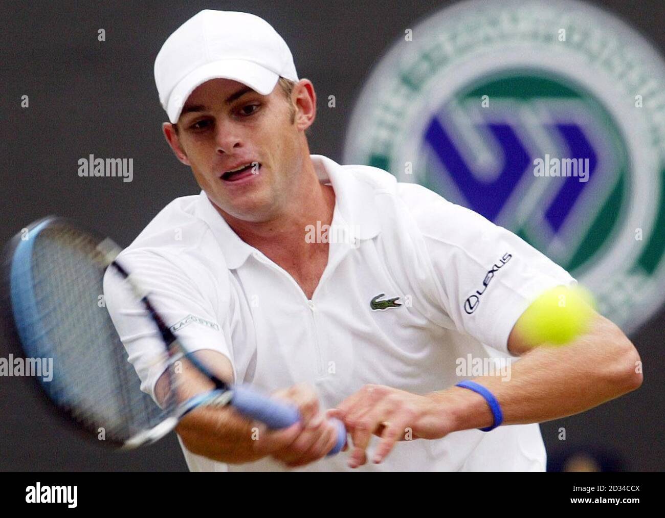 USA's Andy Roddick in action Stock Photo - Alamy