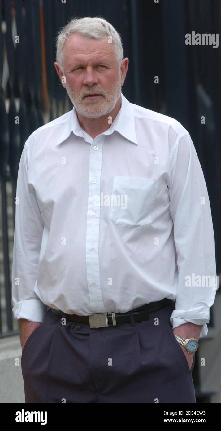 Sinn Fein TD Martin Ferris showing his support for the five Mayo men ...