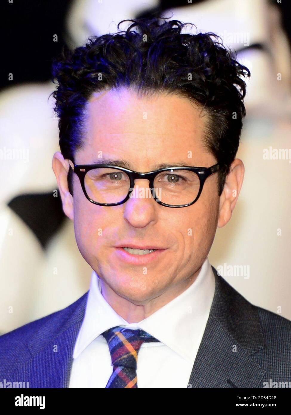 JJ Abrams attending the Star Wars: The Force Awakens European Premiere ...