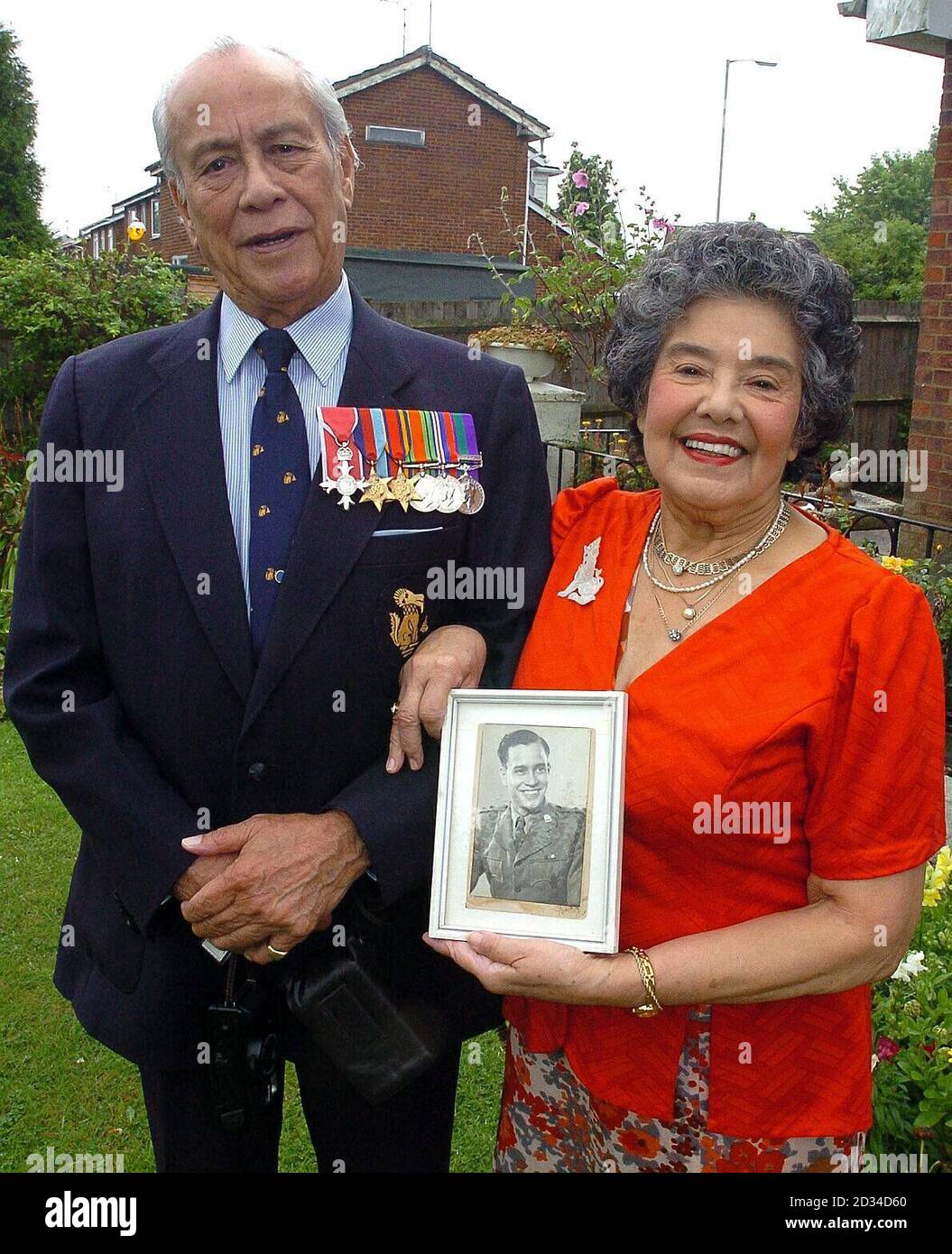 Major Neville Hogan, 84, a former Chindit soldier in Burma with his ...
