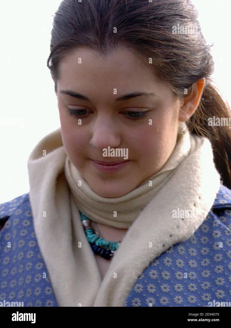 Australian waitress angela sceats of islington hi-res stock photography ...