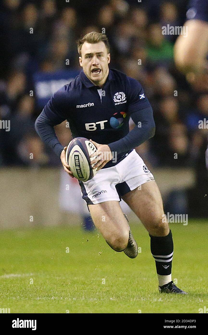 Stuart Hogg, Scotland Stock Photo - Alamy