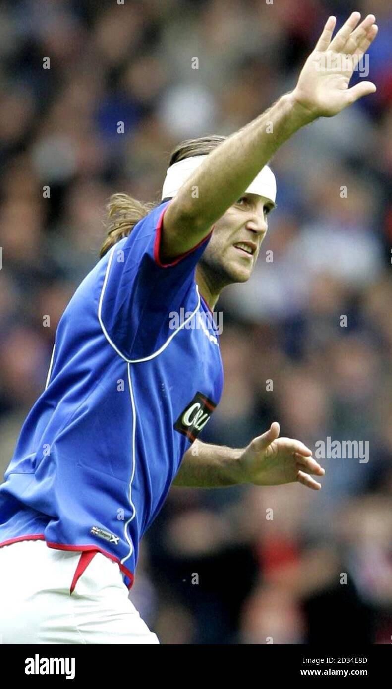 Rangers' Dado Prso celebrates scoring against Kilmarnock during the ...
