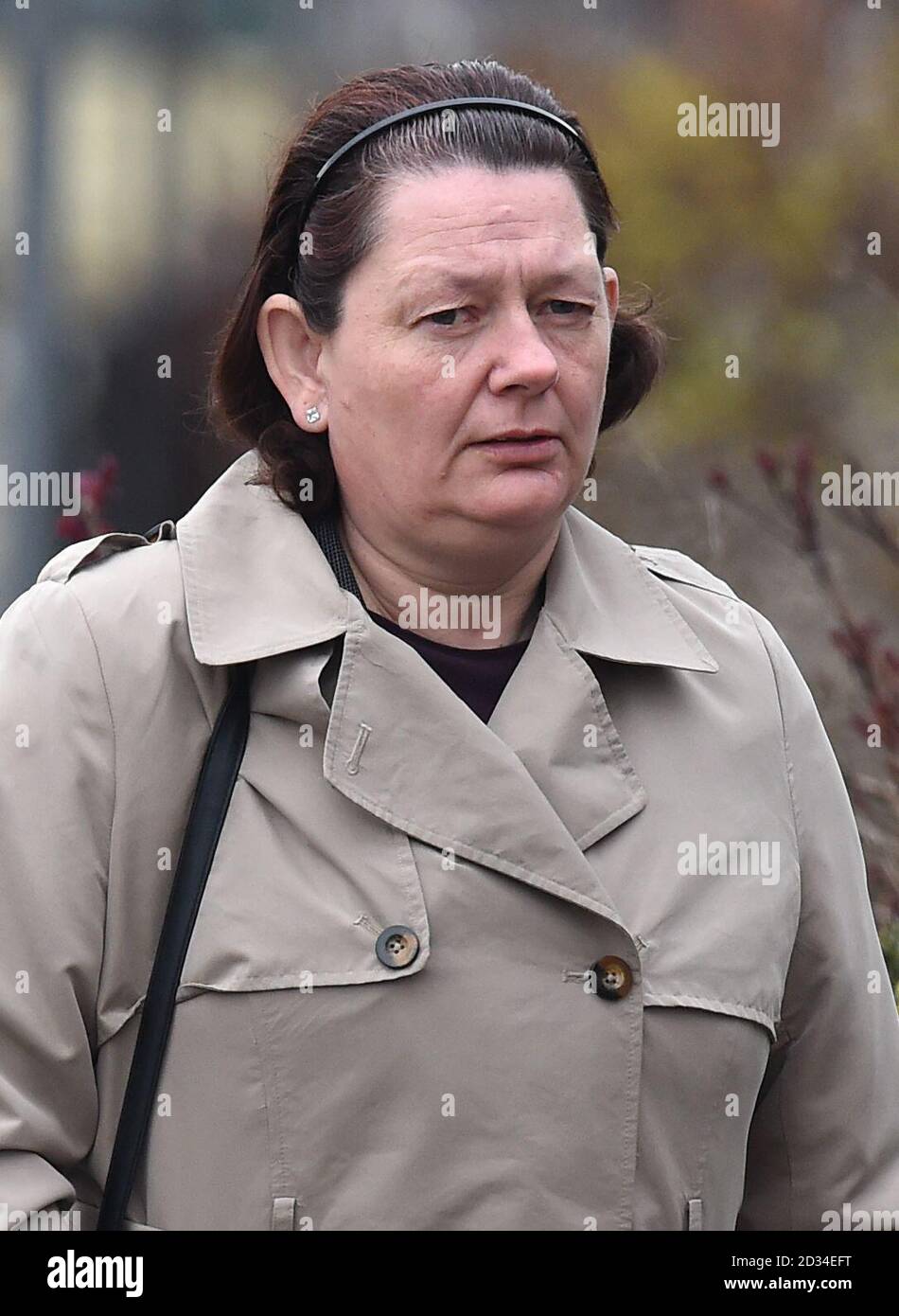 Anita Fairweather, the mother of James Fairweather, arrives at ...