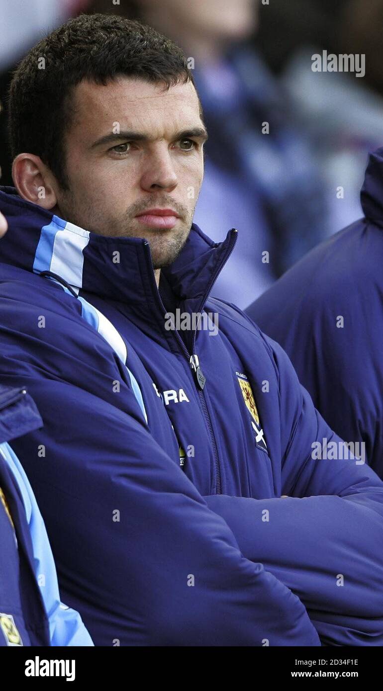 Scotland's Callum Davidson Stock Photo - Alamy