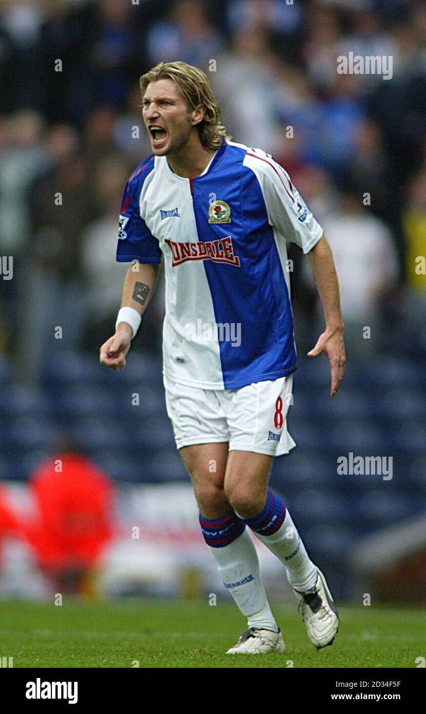 Blackburn Rovers' Robbie Savage Stock Photo - Alamy
