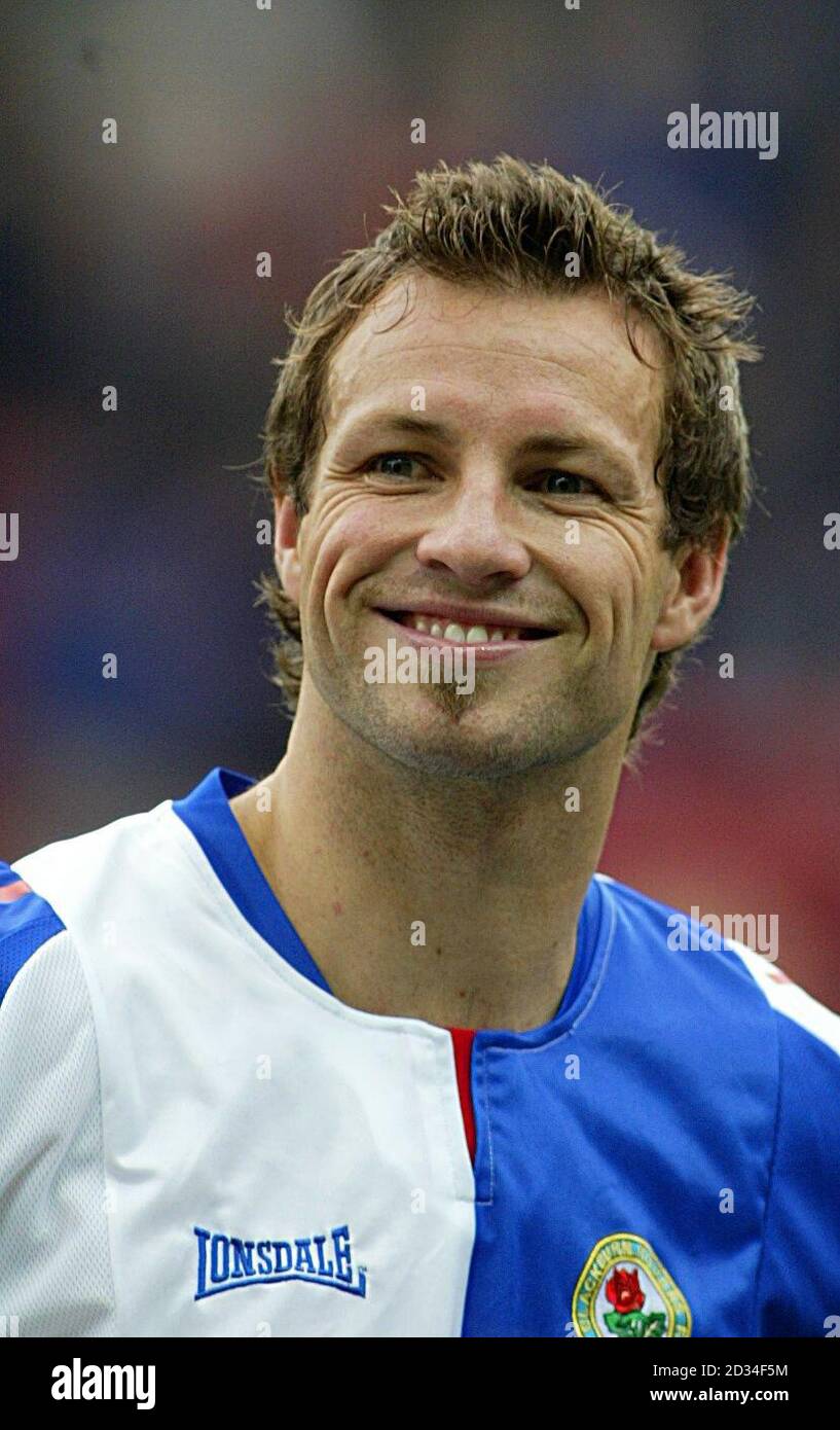Blackburn Rovers' Lucas Neill Stock Photo - Alamy