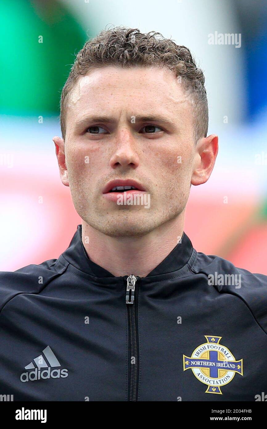 Northern Ireland's Corry Evans Stock Photo - Alamy