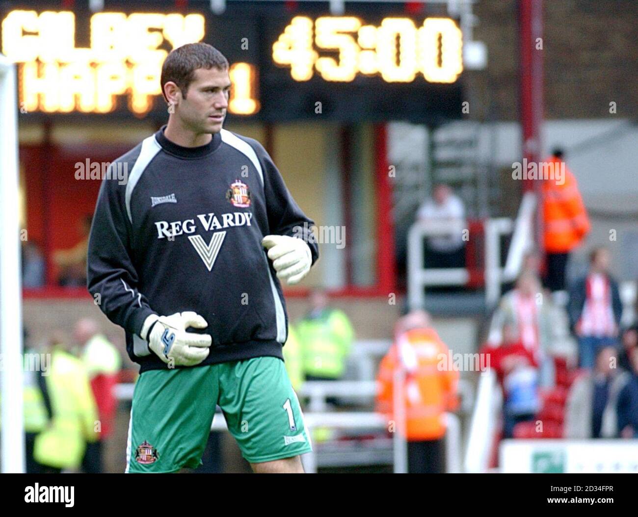 Kelvin Davis, Sunderland goalkeeper Stock Photo - Alamy