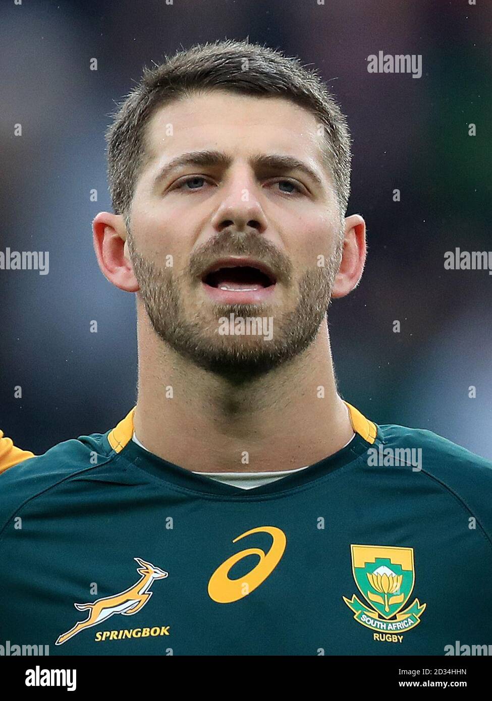 South Africa's Willie Le Roux during the Autumn International match at ...