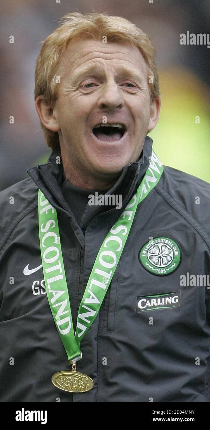 Celtic park gordon strachan hi-res stock photography and images - Alamy