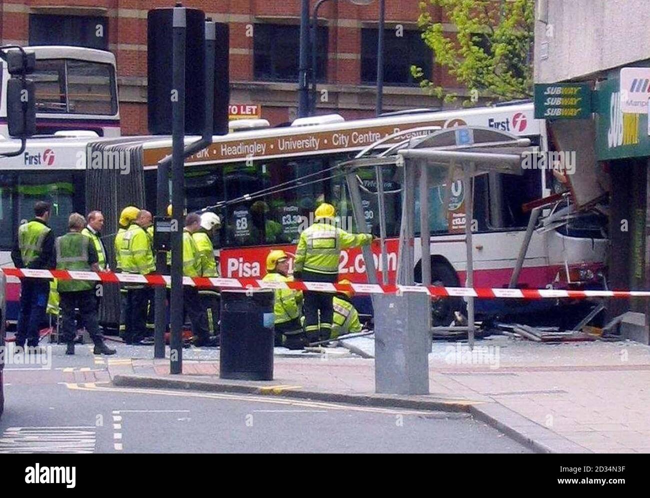 Person in leeds city centre hi-res stock photography and images - Alamy