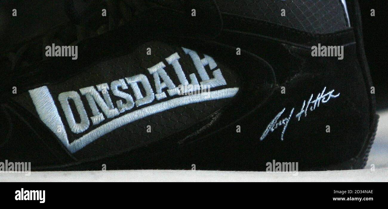 Ricky Hatton trains at his gym in Hyde, near Manchester Stock Photo - Alamy