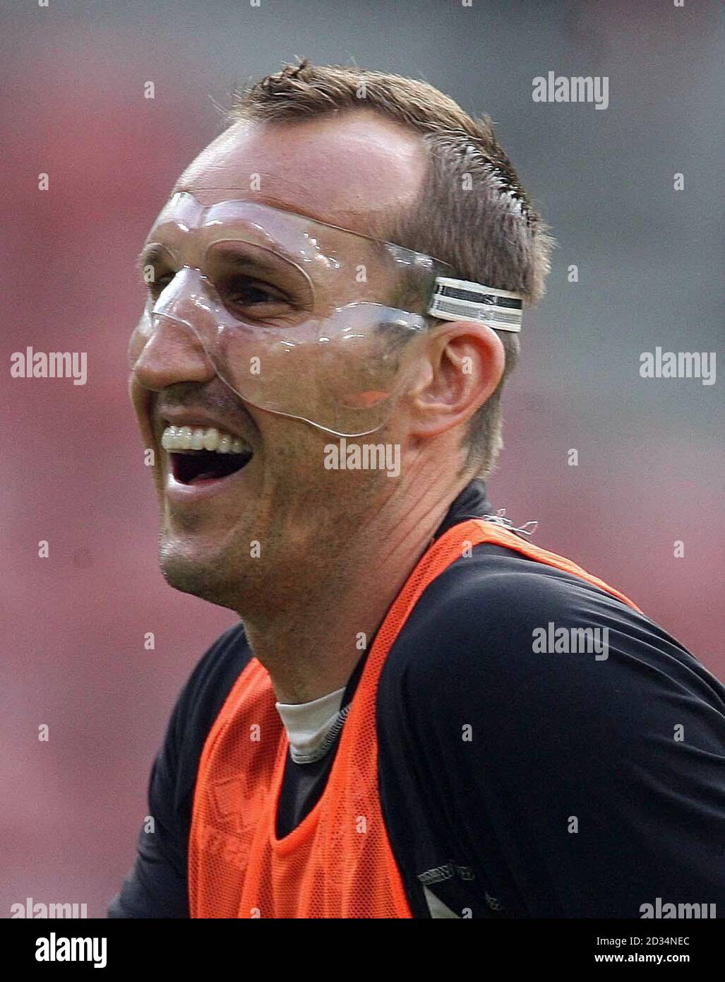 Middlesbrough goalkeeper mark schwarzer training session psv stadion ...