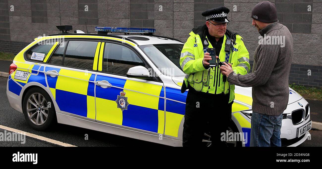 According to officers testing the technology hi-res stock photography ...