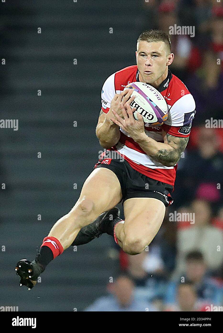 Gloucester Rugby's Jason Woodward during the European Challenge Cup ...