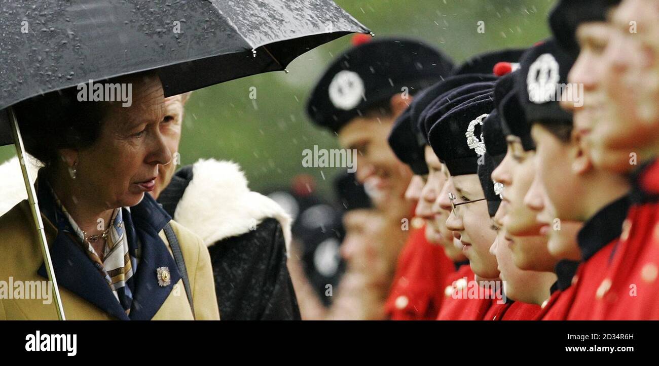 Pupils (known as Victorians) from the Queen Victoria School in Dunblane ...