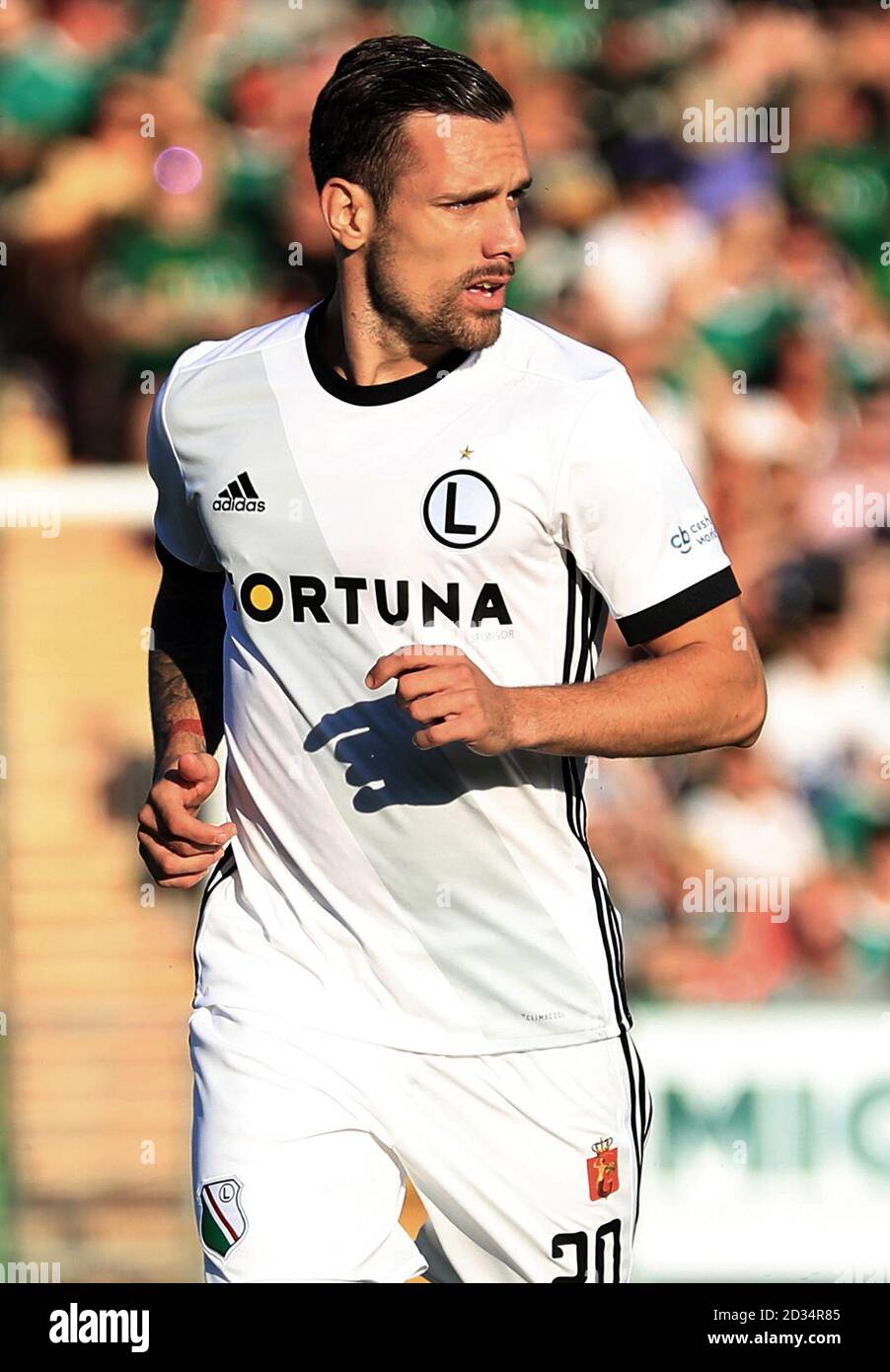 Legia Warszawa's Marko Vesovic during the UEFA Champions League first ...