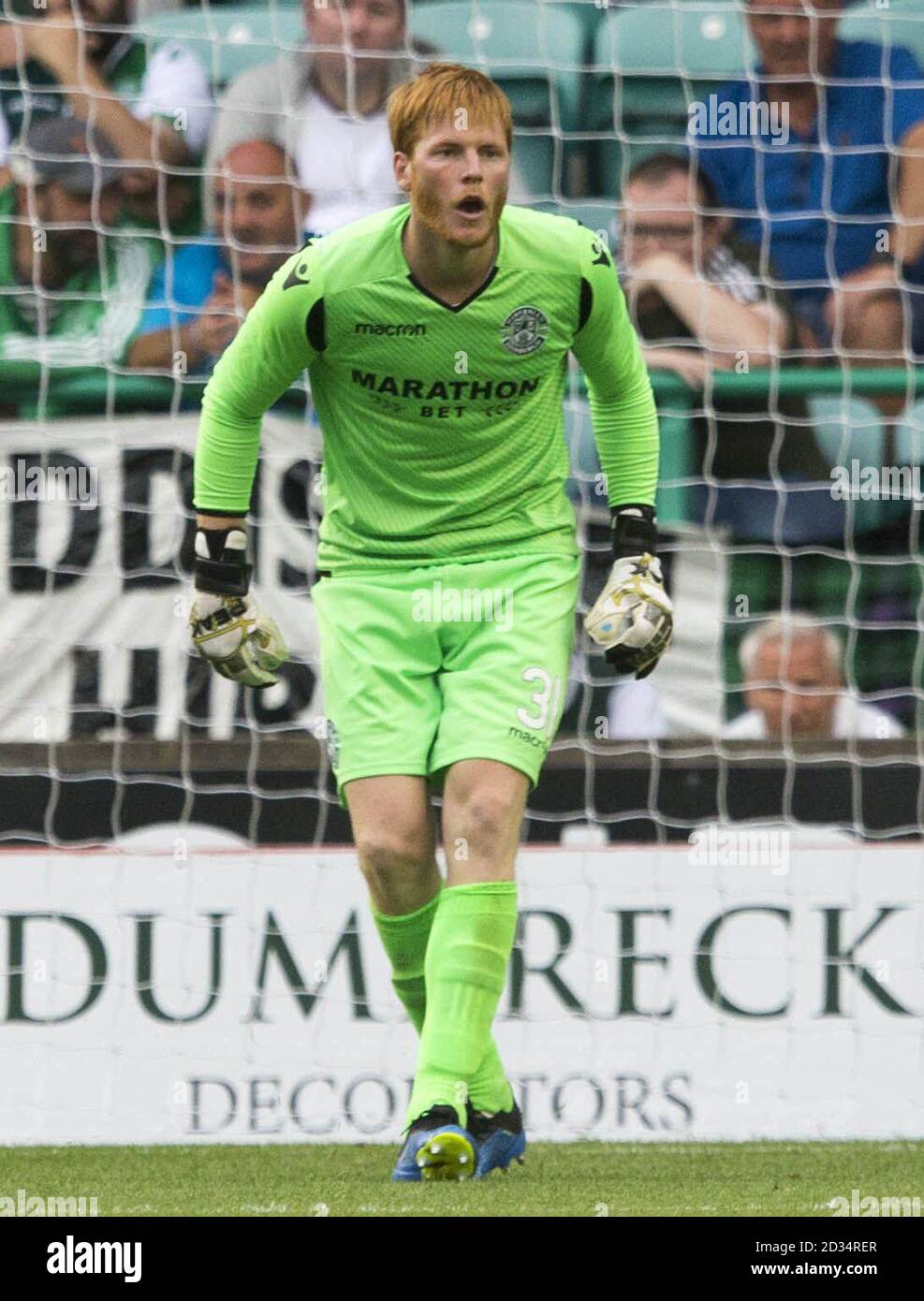 Hibernian Adam Bogdan Stock Photo - Alamy