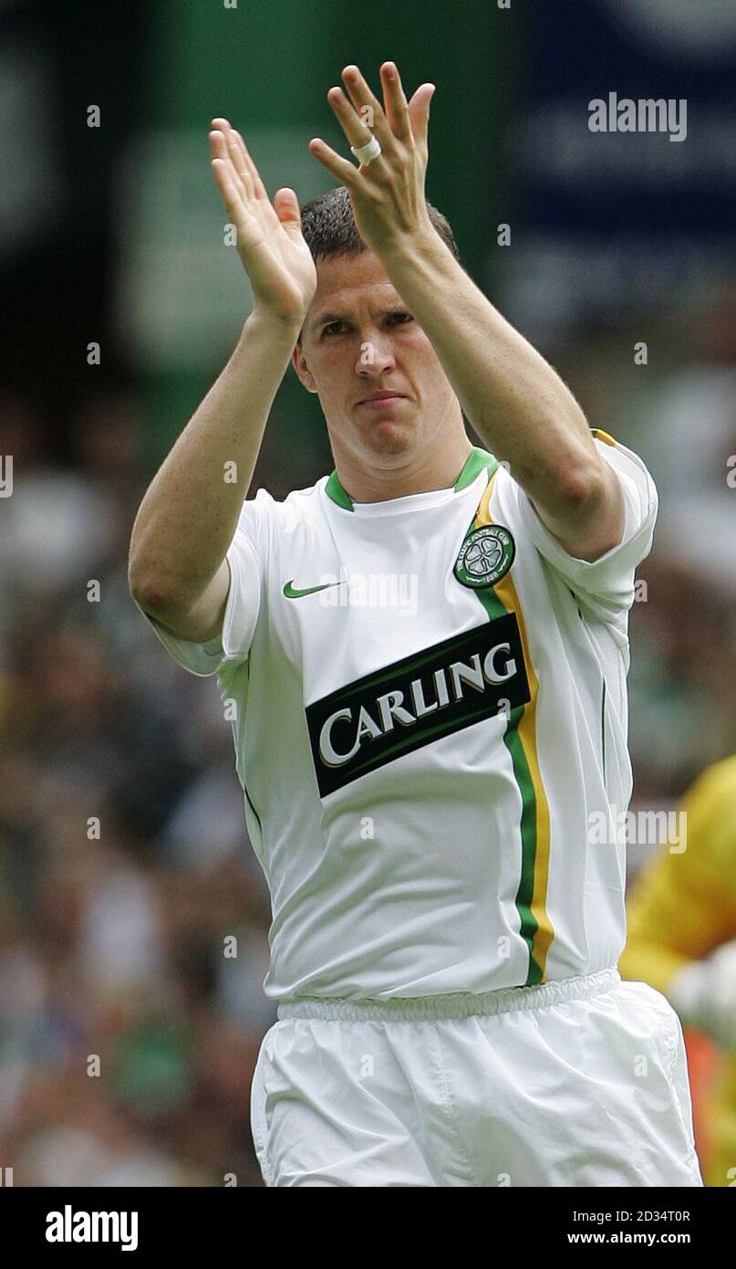 Garry Caldwell, Celtic Stock Photo - Alamy