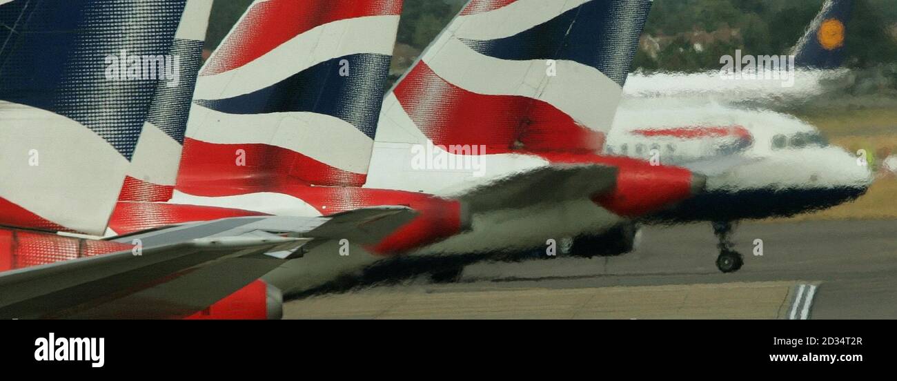 British Airways (BA) aircraft at Heathrow Airport Stock Photo - Alamy