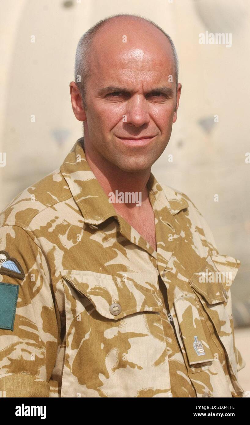 Major Huw Williams, 39, from Cardiff, second in command of 3 Para, who ...