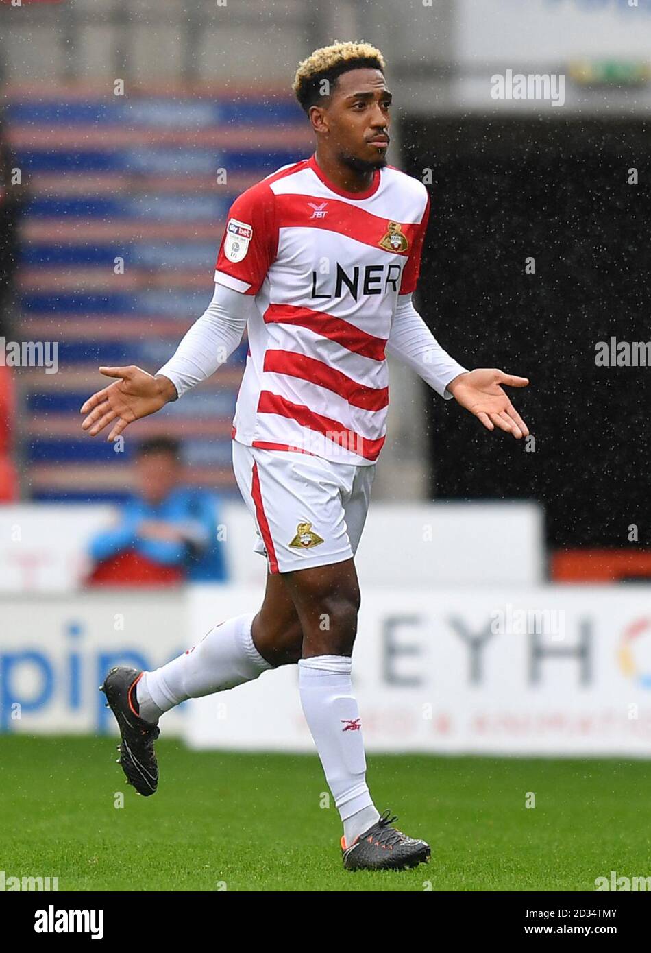 Doncaster Rovers' Malik Wilks Stock Photo - Alamy