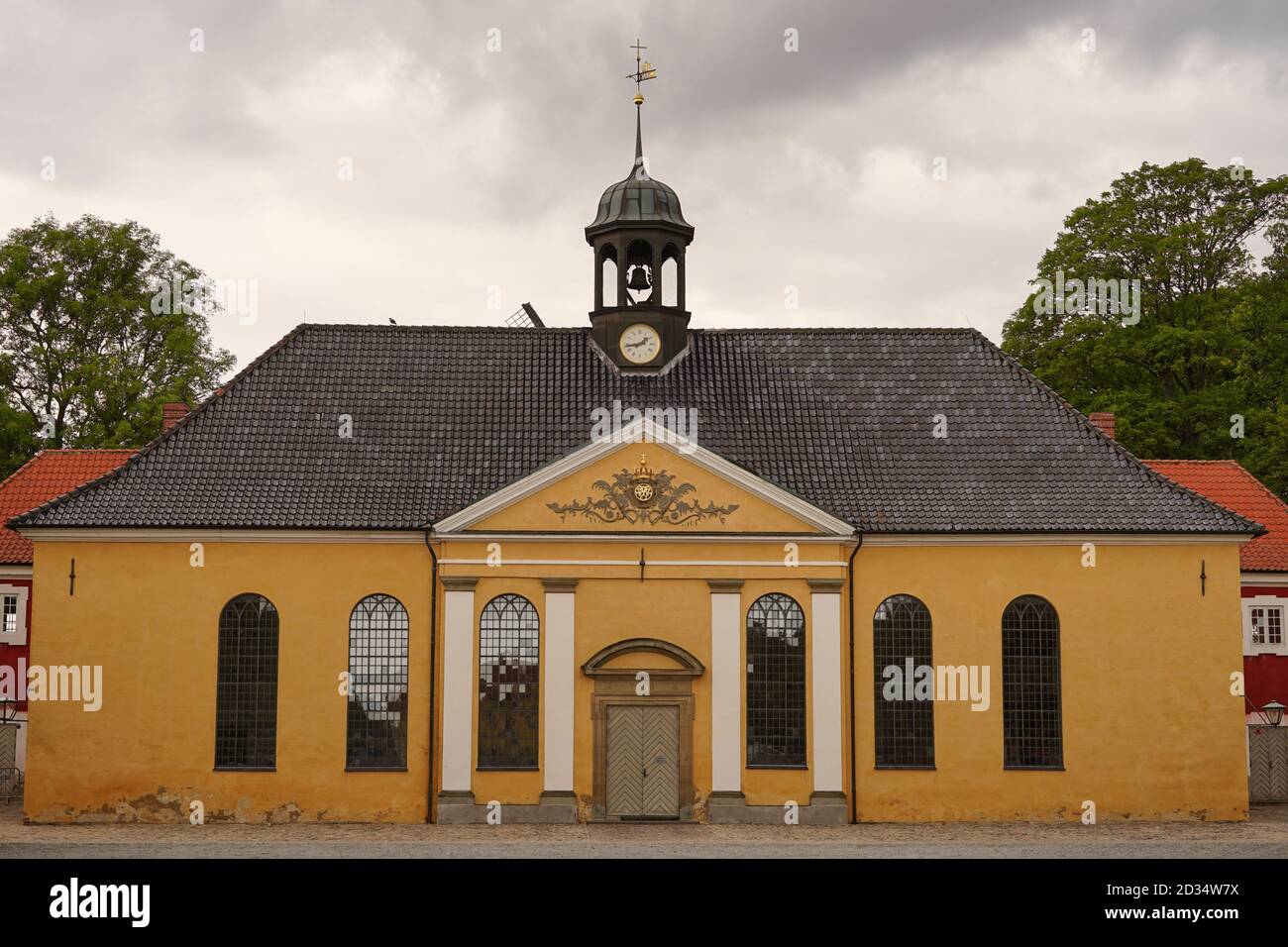 Copenhagen, Europe, the Citadel church, closer view Stock Photo - Alamy