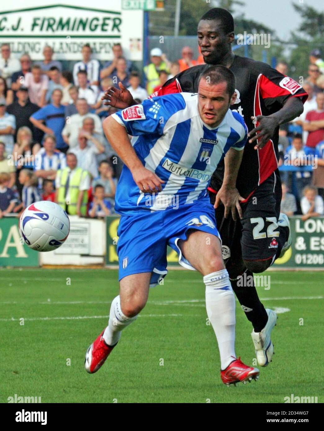 Colchesters kevin mcleod front hi-res stock photography and images - Alamy