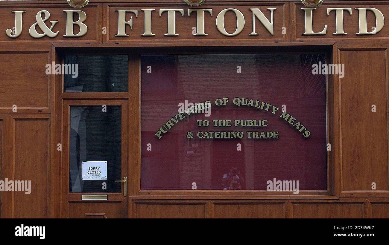 Butchers J&B Fitton Ltd in Shaw, Greater Manchester where a 15-year-old ...