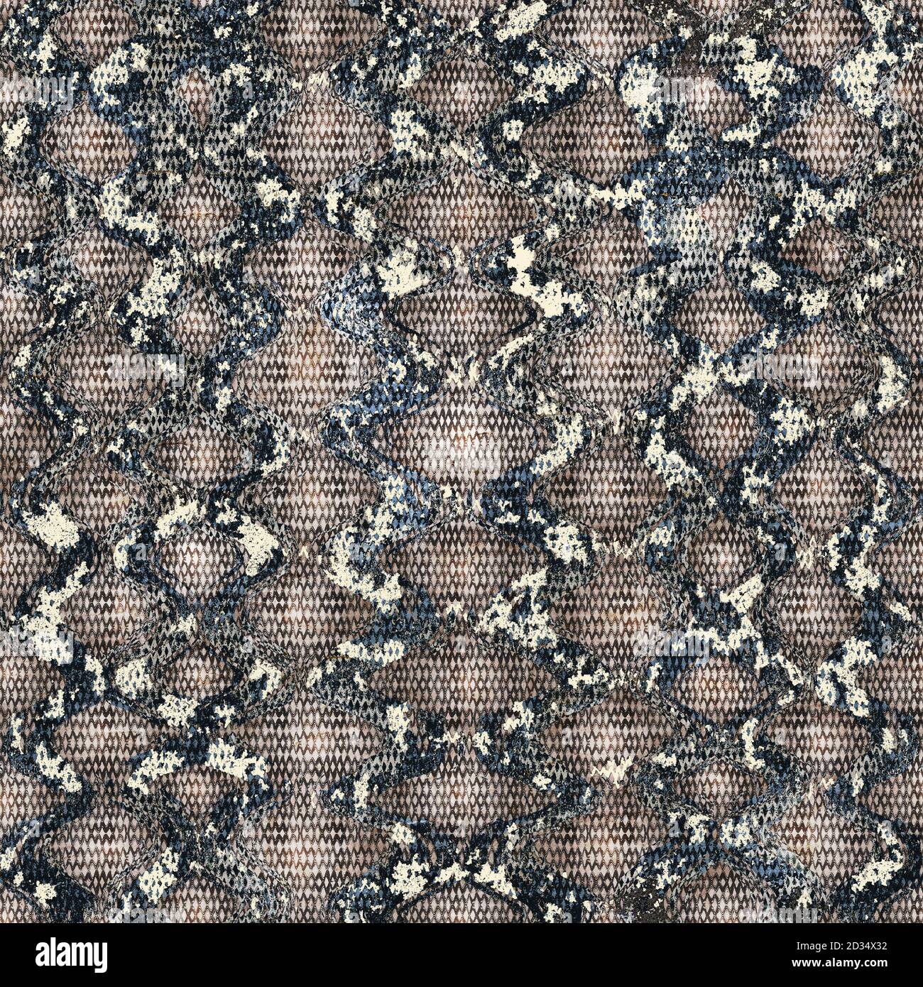 Snake skin seamless pattern. Snakeskin animal texture. Grunge reptile ...