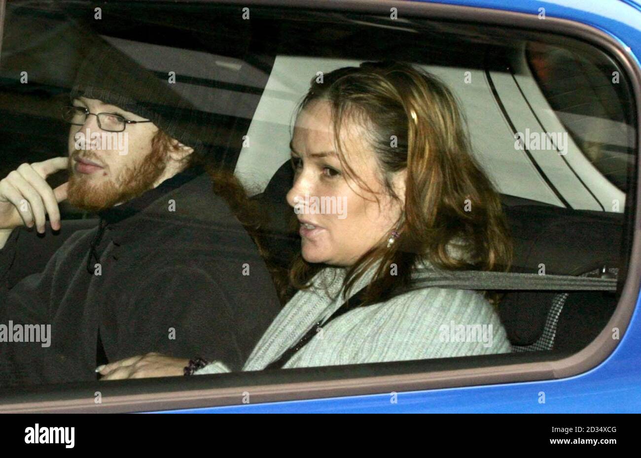 Allison Phelps is driven into Bristol Crown Court to give evidence ...